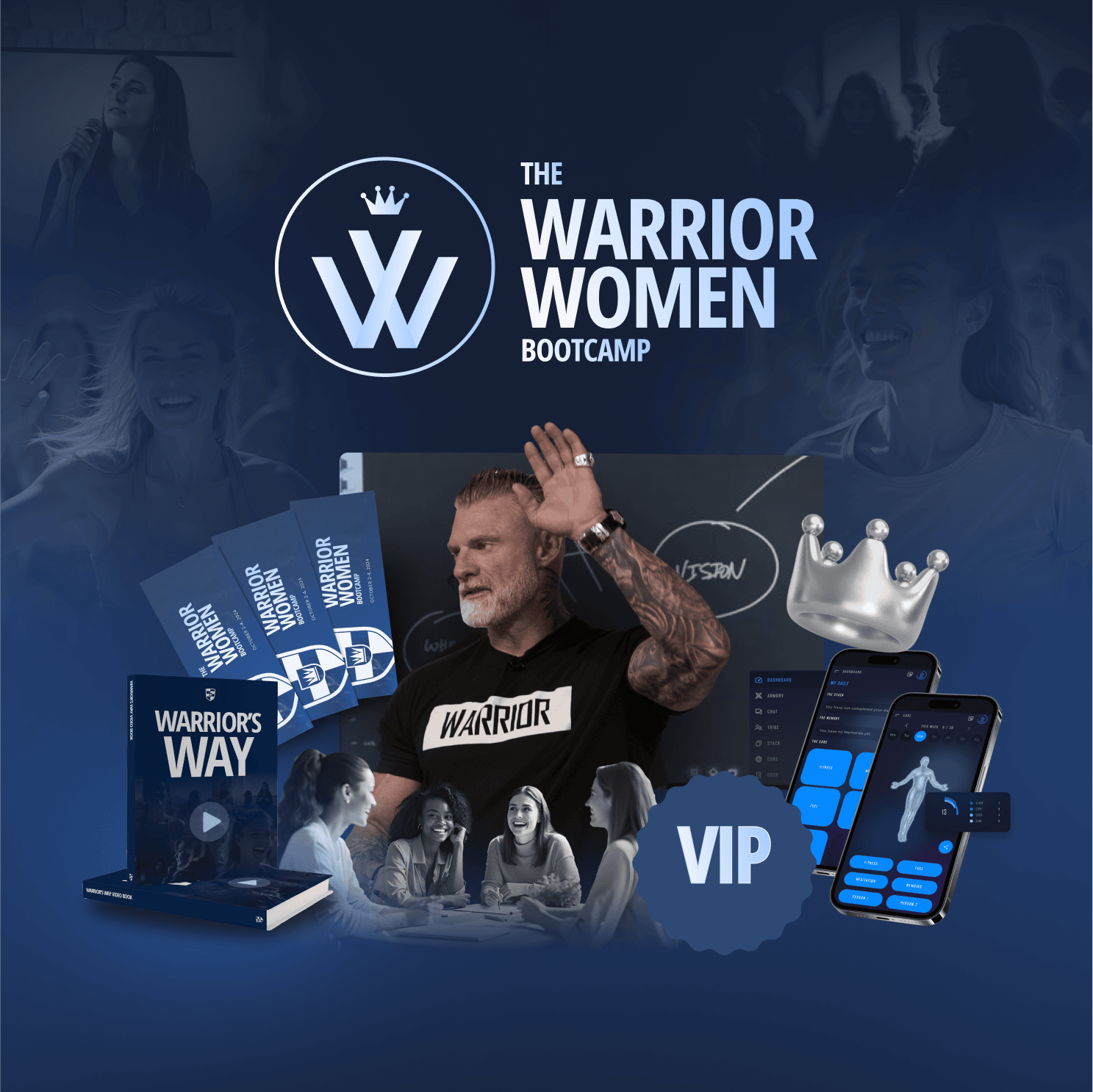 Warrior WOMEN Bootcamp Oct 2-4, 2024 In-Person Ticket 3-Pay | Wake Up Warrior
